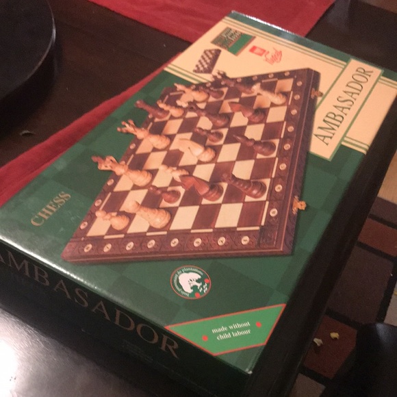 Wegiel | Games | Wegiel Handmade European Ambassador Chess Set Beech ...